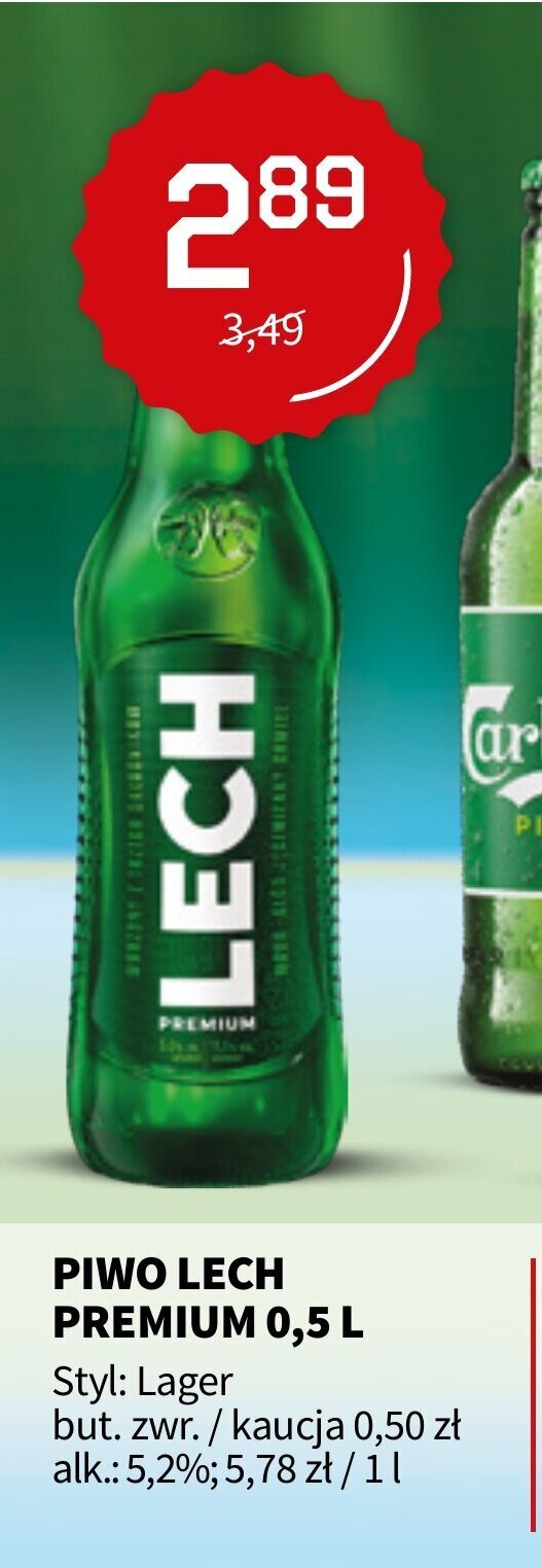 Promocja Lech Premium Piwo 0,5 l w Duży Ben