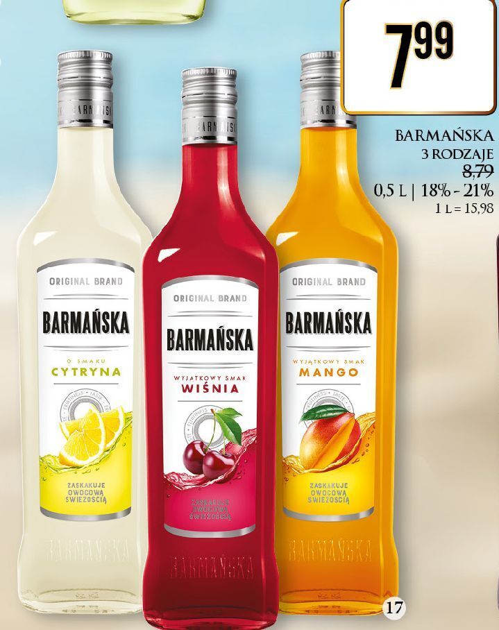 Promocja Wódka barmańska mango w Dino