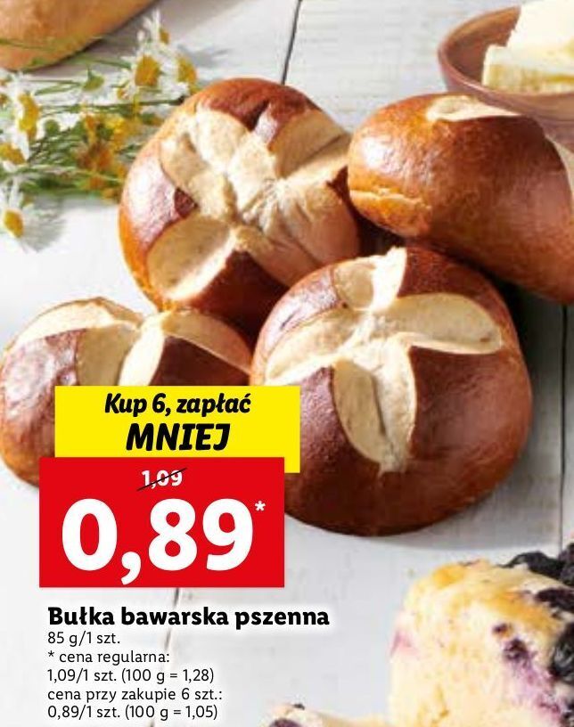 Promocja Bułka bawarska w Lidl