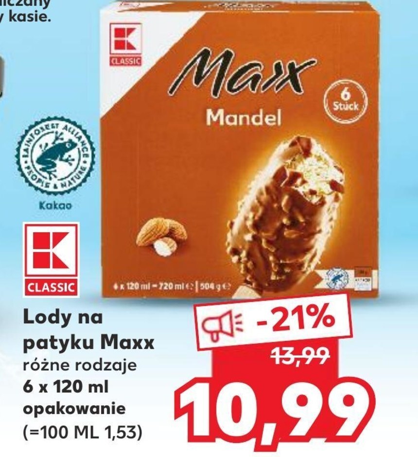 Promocja Lody w Kaufland