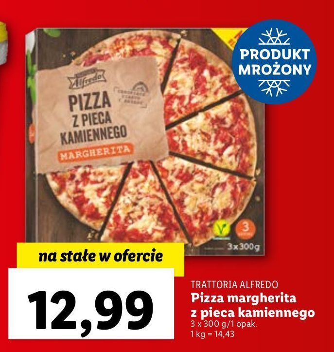 Promocja Pizza margherita trattoria alfredo w Lidl Promocja Pizza margherita trattoria alfredo w Lidl