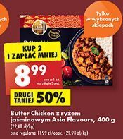Promocja Butter chicken asia flavours w Biedronka