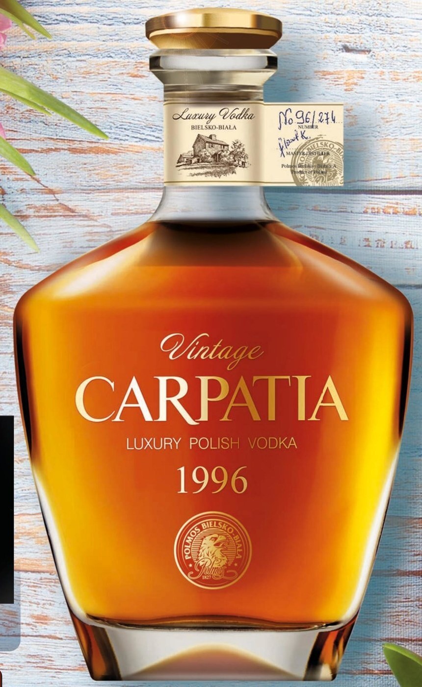 Promocja Wódka carpatia w Dino