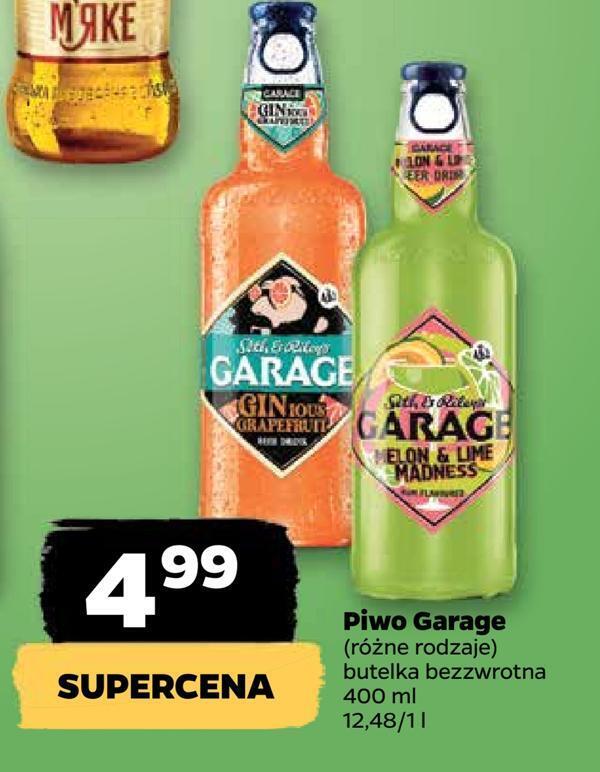 Promocja Piwo garage w Netto