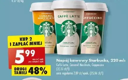 Promocja Kawa starbucks caramel macchiato w Biedronka