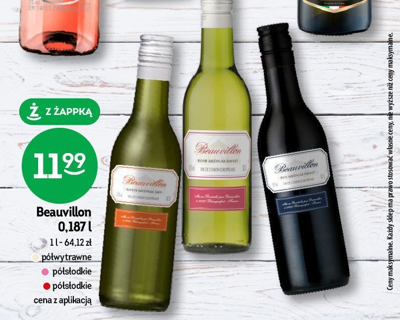 Promocja Wino w Żabka