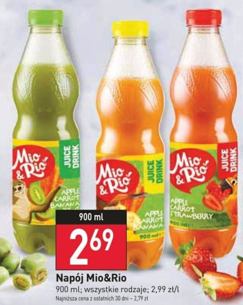 Promocja Napój Mio&Rio 900 ml w Stokrotka