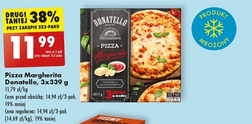 Promocja Pizza donatello w Biedronka