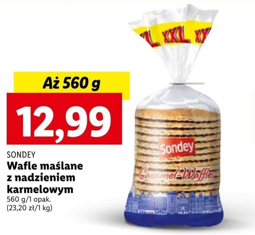 Promocja Wafle w Lidl