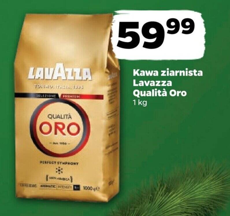Promocja Kawa ziarnista Lavazza Qualità Oro 1 kg w Netto