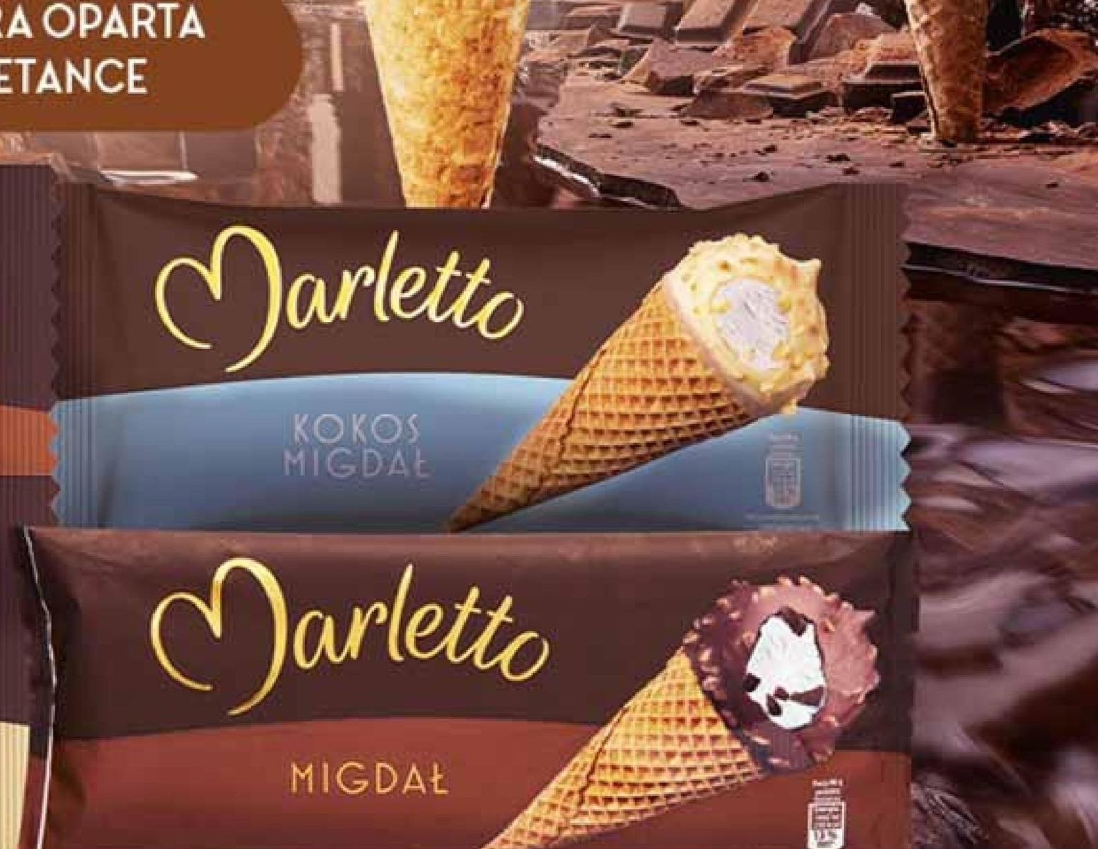 Promocja Lody Marletto w Biedronka