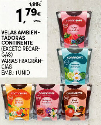 Promoção e preço de Velas na Continente - mai. 2025