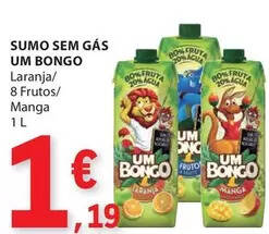 Promoção e preço de Sumo na E.Leclerc - mai. 2025