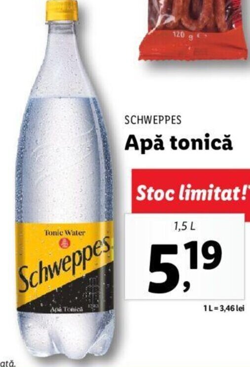 Oferte și preț Apa Lidl – oct. 2025