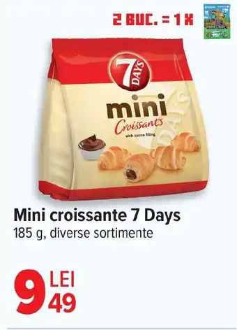 Mini croissante 7 Days ofertă la Carrefour