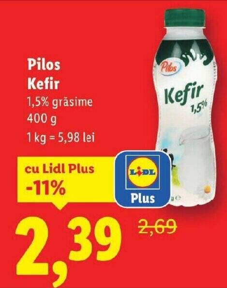 Oferte și preț Pilos Lidl – oct. 2025