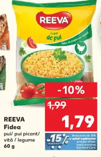 REEVA Fidea 60g ofertă la Kaufland