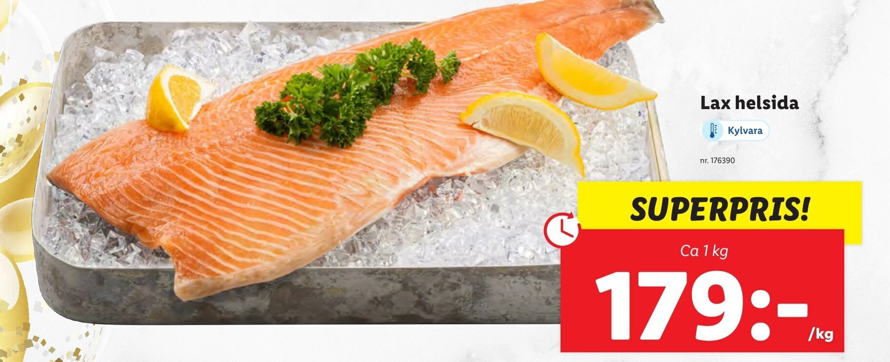 Lax helsida erbjudande hos Lidl