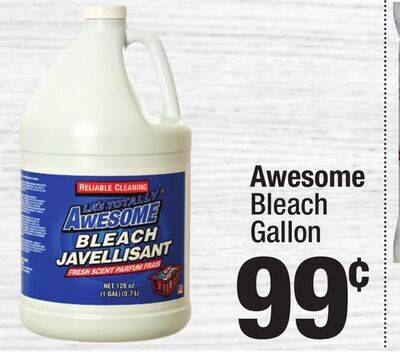 Awesome Bleach offer at Super King Markets