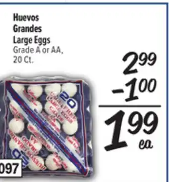 Large Eggs offer at El Super Fresh