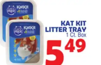 KAT KIT LITTER TRAY offer at Bravo Supermarkets