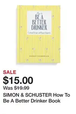 SIMON & SCHUSTER 52 Cocktails To Welcome The Weekend Book offer at ...