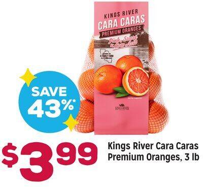Kings River Cara Caras Premium Oranges offer at Grocery Outlet