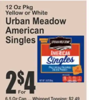 Yellow or White Urban Meadow American Singles offer at Almonte's Food ...