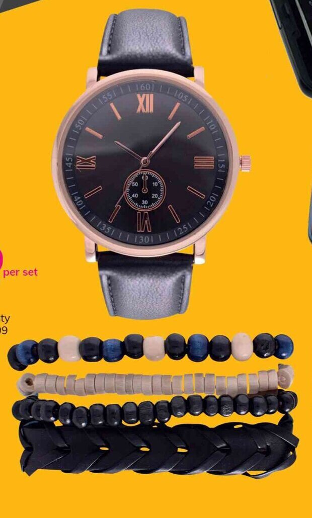 Digitime Gents Black Watch A WT730SETBS offer at Game