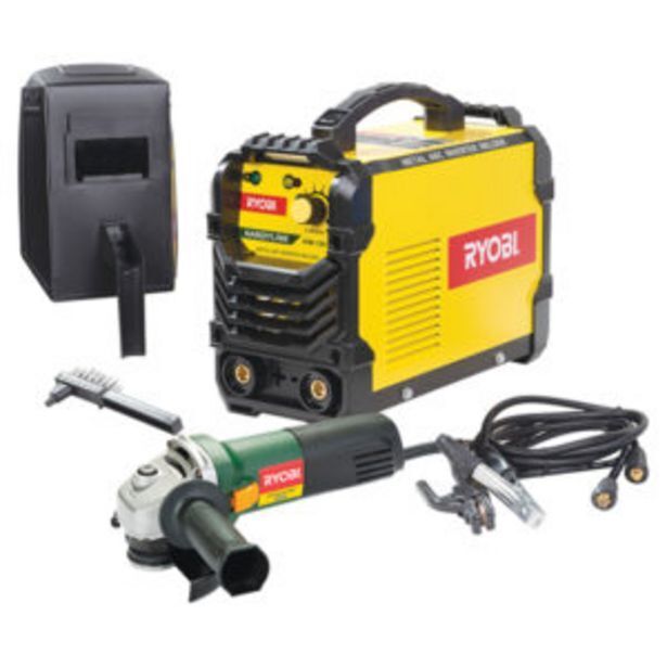 Ryobi inverter arc welder 120a & ryobi angle grinder 115mm 650w offer ... Ryobi inverter arc welder 120a & ryobi angle grinder 115mm 650w offer ...