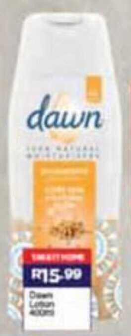 Dawn Lotion 400ml offer at Super Save