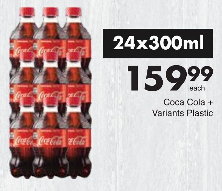 Coca Cola 24 x 330ml offer at Save Hyper
