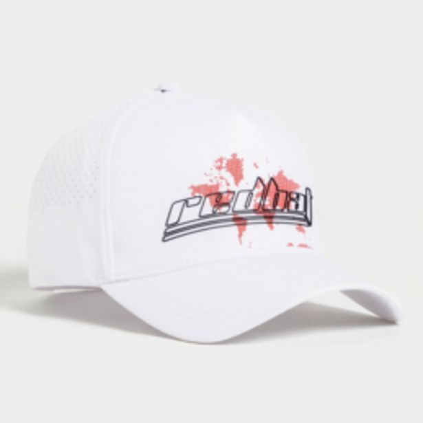 Redbat white structured cap offer at Sportscene