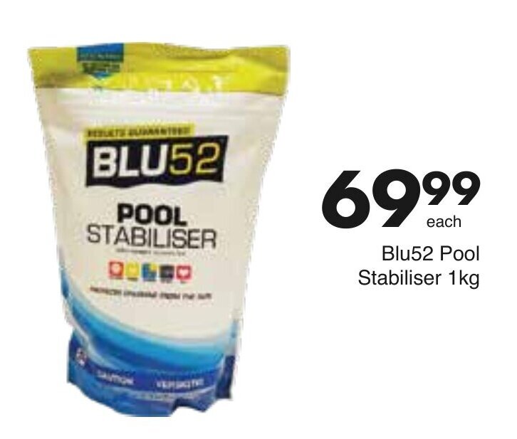 Blu52 Pool Stabiliser 1kg offer at Save Hyper