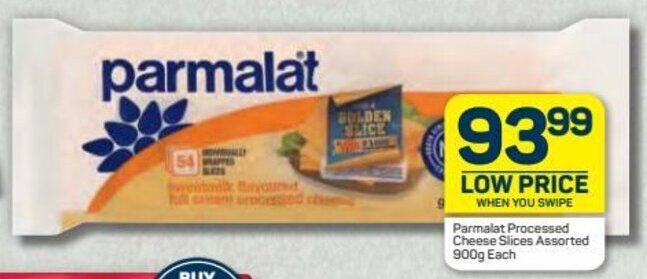 Parmalat Processed Cheese Slices 900g offer at Pick n Pay Hypermarket