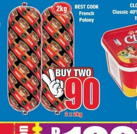 Best cook polony 2 offer at Boxer