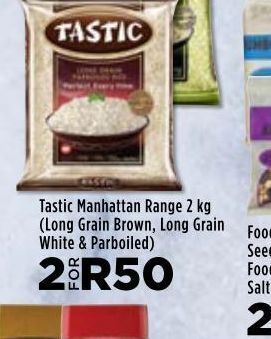 Tastic rice 2 offer at Food Lover's Market