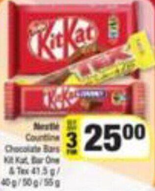 All Chocolate bar offers - Find and view the cheapest Chocolate bar offer!