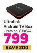 Ultralink Android TV Box 810844 offer at Game