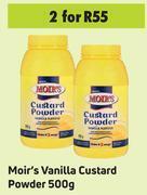 Moir's Vanilla Custard Powder 500g- For 2 offer at Game