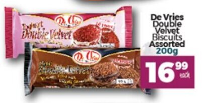 De Vries Double Velvet Biscuits Assorted 200g offer at Take 'n Pay