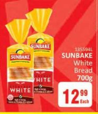 All White bread offers - Find and view the cheapest White bread offer!
