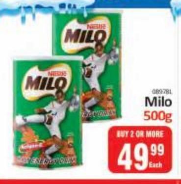 All Milo offers - Find and view the cheapest Milo offer!