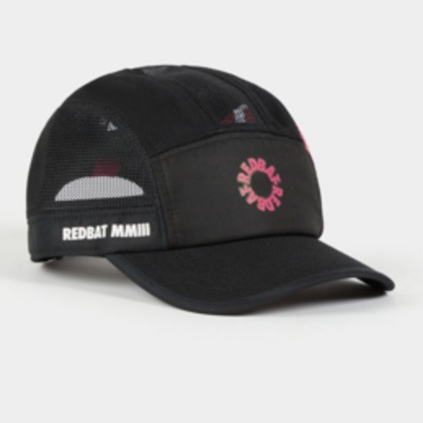Redbat black/pink 5 panel cap offer at Sportscene