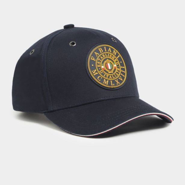 Coin badge cap offer at Fabiani