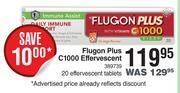 Flugon Plus C1000 Effervescent-20 Effervescent Tablets offer at Dis-Chem