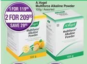 A.Vogel Multiforce Alkaline Powder Assorted-For 1 x 105g offer at Dis-Chem