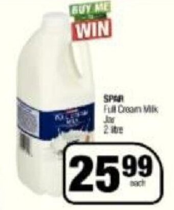 Milk specials Spar – May 2025