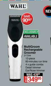 Wahl Multigroom Rechargeable Groomer offer at Dis-Chem