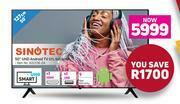 Sinotec 50" UHD Android TV STL-50U20A offer at Game